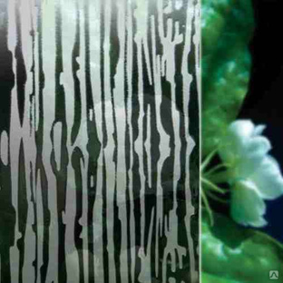 Стекло рифленое матовое Аэро бесцветное/бронза купить за 550 руб./кв.м ...