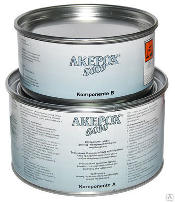 AKEPOX 5010 - двухкомпонентный эпоксидный желеобразный клей для камня ...